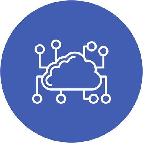 Premium Vector Cloud Networking Vector Illustration Style