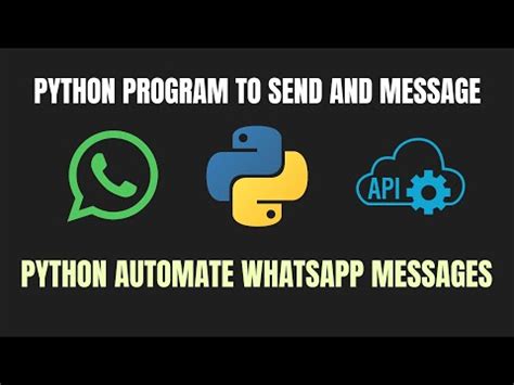 Python Program To Automate Whatsapp Python Send Whatsapp Message AIOC YouTube