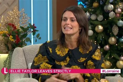 BBC Strictlys Ellie Taylor Demands OBE As She Strips To Her Pants In The Back Of The Cab On