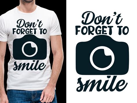 Dont Forget To Smile Tshirt Design Graphic By Sahirtshirt · Creative