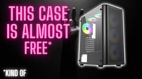 This Pc Case Is Almost Free Hellcrack Hcs255 Argb Gaming Case Review Youtube