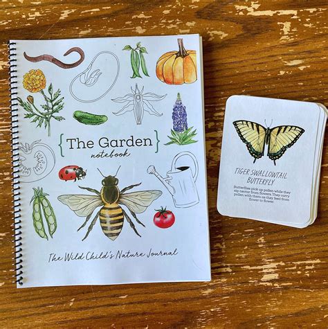 The GARDEN Notebook Homebabe Printable Nature Study Charlotte Mason Etsy
