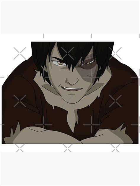 Zuko From Avatar In The Cooler At The Boiling Rock Poster By Gwynethc