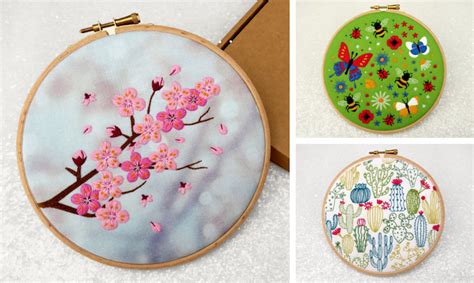 These Embroidery Kits Help You Recreate The Diverse Beauty Of Nature My Modern Met