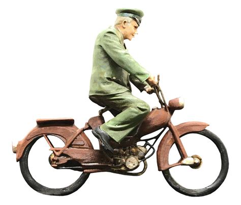 Modellbahn Exklusivde Polizei Abv Ddr 1960 Mit Moped