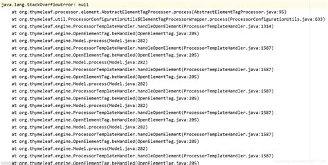 Javalangstackoverflowerror Null（栈溢出异常） Csdn博客