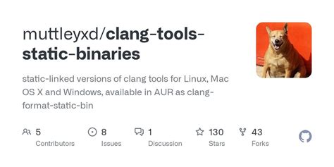 static binaries for clang tools clang format clang query clang tidy for linux mac and