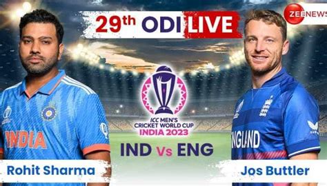 Highlights Ind Vs Eng Icc Odi World Cup 2023 Live Cricket Score And