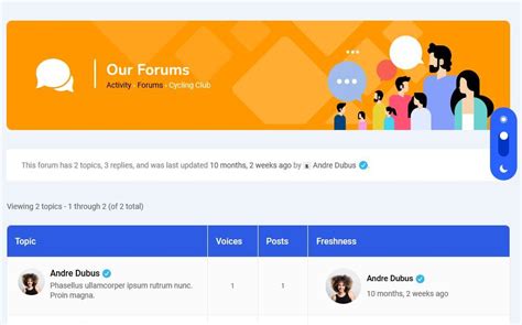 6 attractive bbpress forum themes wp solver