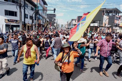 ParoNacionalEcuador Voz De La CONFENIAE