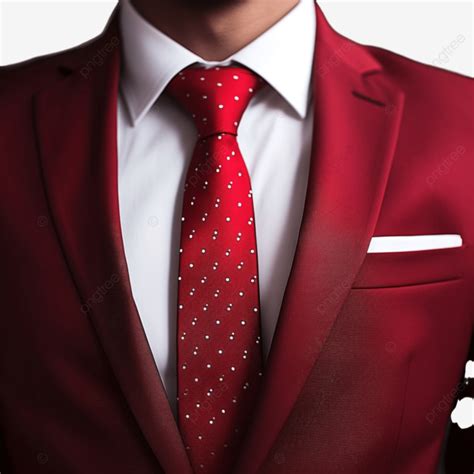 빨간 양복 빨간 넥타이 정장 묶다 빨간색 Png 일러스트 및 이미지 에 대한 무료 다운로드 Pngtree