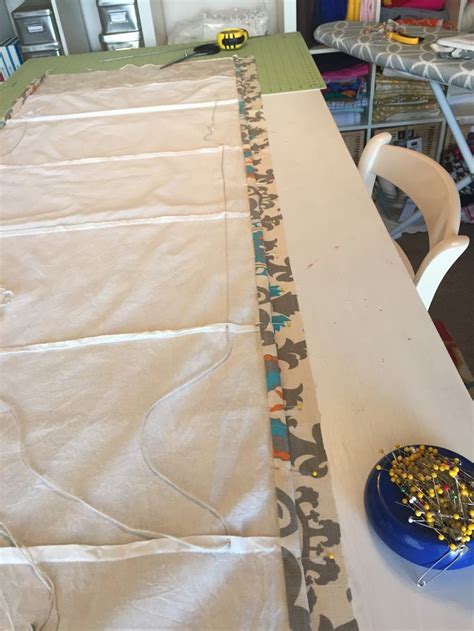 Easy Roman Shade Tutorial Using Old IKEA Shade Roman Shade Tutorial