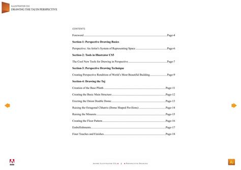 Pdf Perspective Drawing Using Adobe® Illustrator®