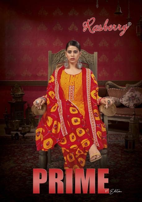 Rasberry Prime Vol 1 Cotton Exclusive Designer Dress Material