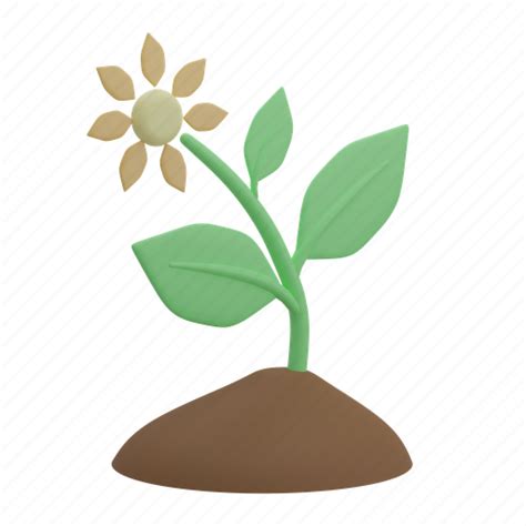 Plant Flower Plantation Seed Farm Crops Icon Download On Iconfinder
