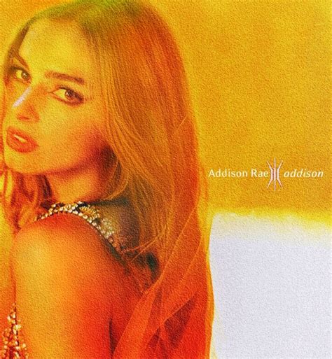 Addison Rae Addison Album Cover Ray Of Light Version 2025 Kendin