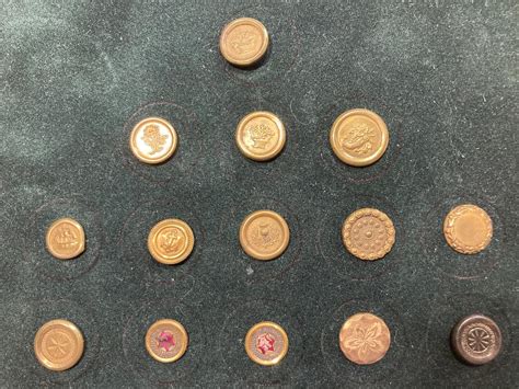 Lot Detail Mostly Old Brass Buttons