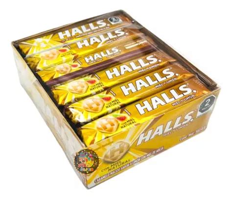 Halls Pastillas Caramelo Macizo Sabor Miel Paquete 12 Pz MercadoLibre