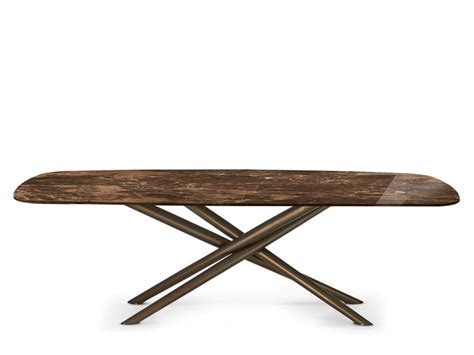 Baly Rectangular Marble Table By Eforma Design Ollen Pal