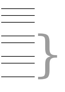 Punctuation Are Curly Braces Ever Used In Normal Text If Not Why
