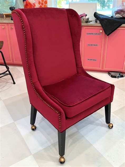 How To Reupholster A Chair Part 3 Adding The Finishing Trim