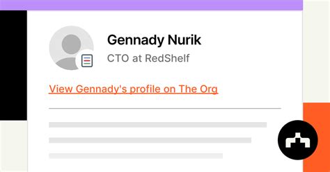 Gennady Nurik Cto At Redshelf The Org