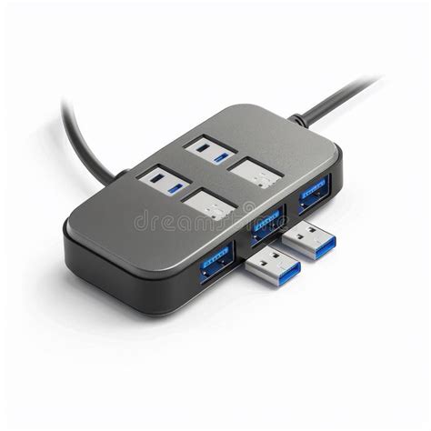 multi port usb hub for efficient connectivity and charging devices