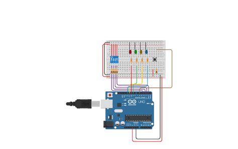 Circuit Design Led Dip Switch Tinkercad