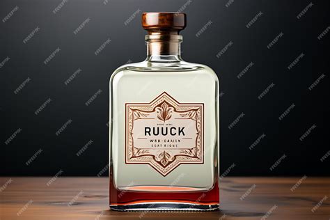 Collection Of Rum Bottle Flask Shaped Design Antique Glass Packaging Mediu Creative Design Ideas