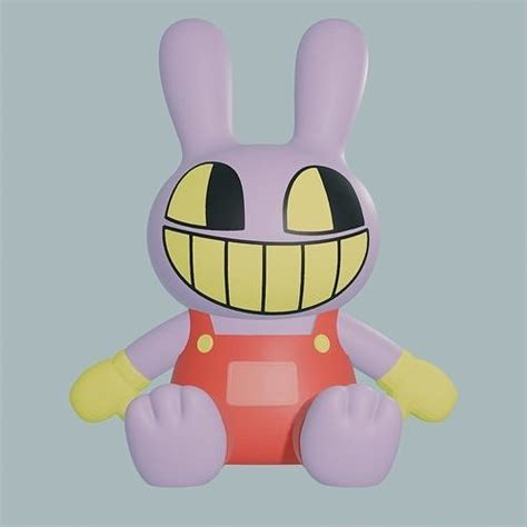 Jax Plushie The Amazing Digital Circus 3d Model 3d Printable Cgtrader