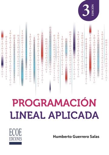 Programación Lineal Aplicada 3da Edición Macro Digital