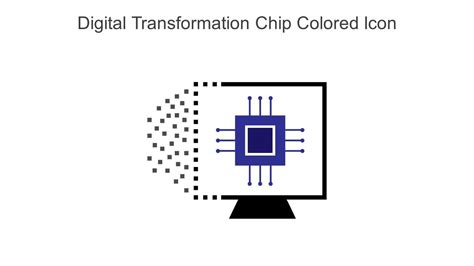 Digital Transformation Chip Colored Icon In Powerpoint Pptx Png And Editable Eps Format PPT Sample