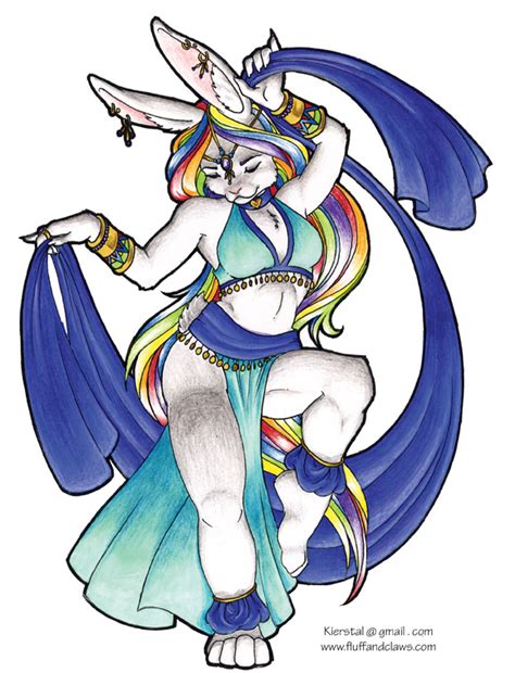 Rule 34 Anthro Choker Female Fur Furry Harem Kierstal Lagomorph