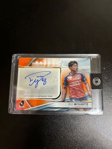 Yahooオークション 宮本英治 2024 Topps Deluxe Jリーグ アルビレッ