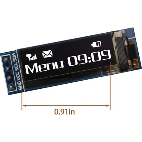 Talent 2 Adet I2c Oled Ekran Sürücüsü 091 Inç Oled Ekran Fiyatı