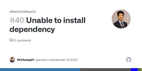 unable to install dependency · issue 40 · alfworld alfworld · github