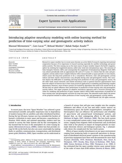 pdf introducing adaptive neurofuzzy modeling with online learning