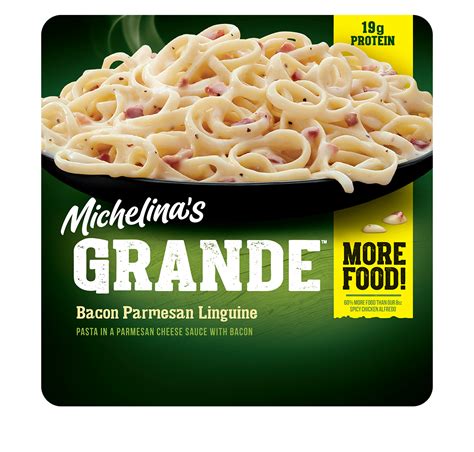 Bacon Parmesan Linguine Michelinas Frozen Entrees