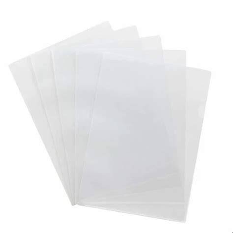 Pp L Shape Folder Size A4 Multicolor At ₹ 3 50 Piece In New Delhi