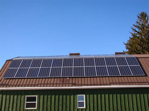 Rooftop Solar Installations On Rural Buildings Ontario Ca