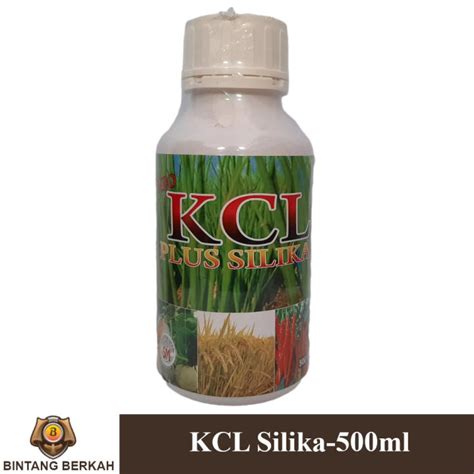 Kcl Silika 500 Ml Pupuk Kcl Cair Plus Silika Pertanian Lazada Indonesia