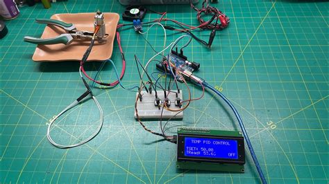 pid controller temperature control youtube