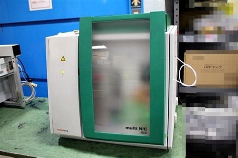 更更 13 アナリティクイエナ Analytik Jena Multi N C 3100 全有機体炭素分析装置 Toc計 環境測定器 ｜売買されたオークション情報、yahooの商品情報を