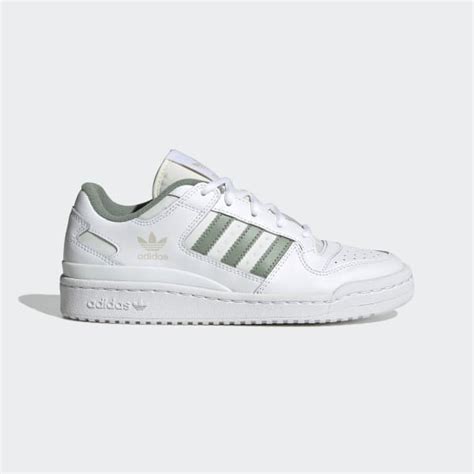 Adidas Forum Low Classic Shoes White Adidas Uk