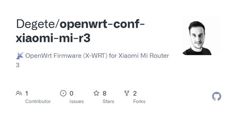Github Degete Openwrt Conf Xiaomi Mi R Openwrt Firmware X Wrt For Xiaomi Mi Router