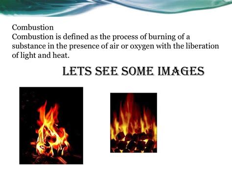 Ppt Of Fuel And Combustion