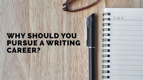 Why Should You Pursue A Writing Career Greg Van Arsdale