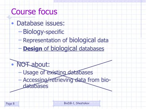 Biological Database Systems PPT Databases Computer Software And Applications