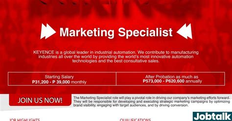 Keyence Corporation • Jobtalk