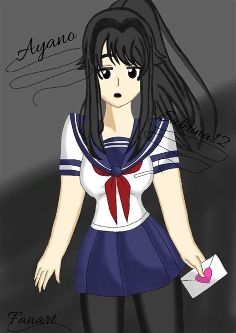 Fanart Yandere Simulator Ayano Aishi By Sabrina12thequeen On Deviantart
